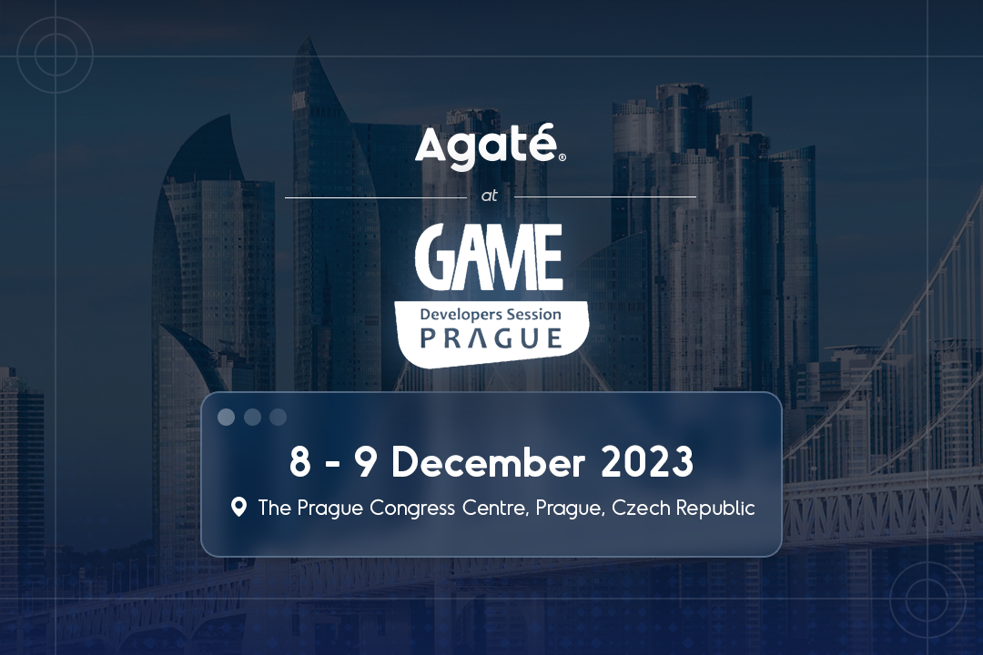 Meet Agate at Game Developer Session 2023