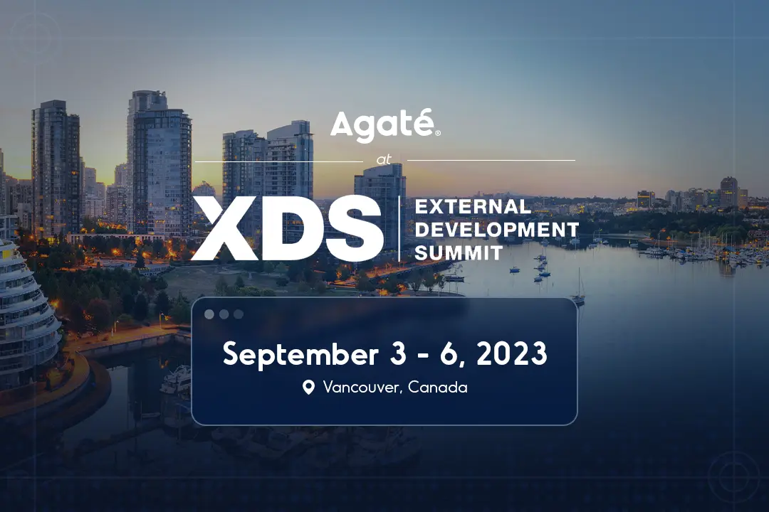 MEET AGATE AT EXTERNAL DEVELOPMENT SUMMIT (XDS) 2024
