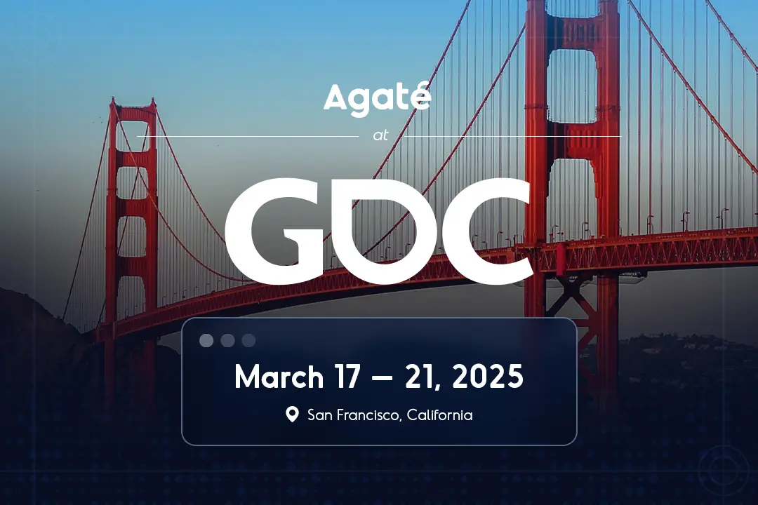 Meet Agate at The Game Developer Conference (GDC) 2025